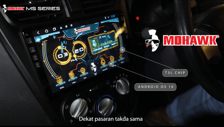 MOHAWK MS SERIES ANDROID PLAYER – Kaki Kereta